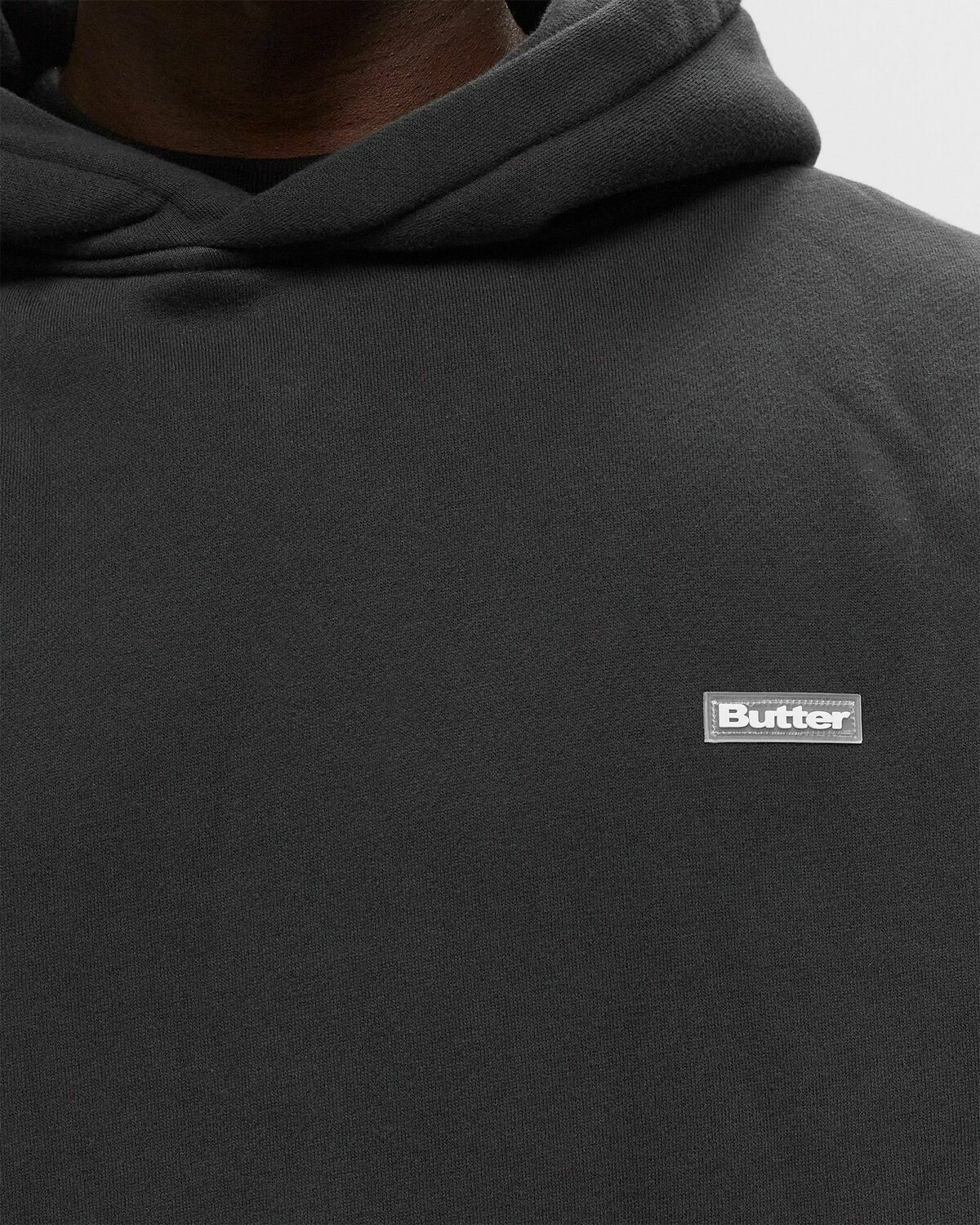 Butter Goods Basic Pullover Hood Black Hoodies Butter Goods
