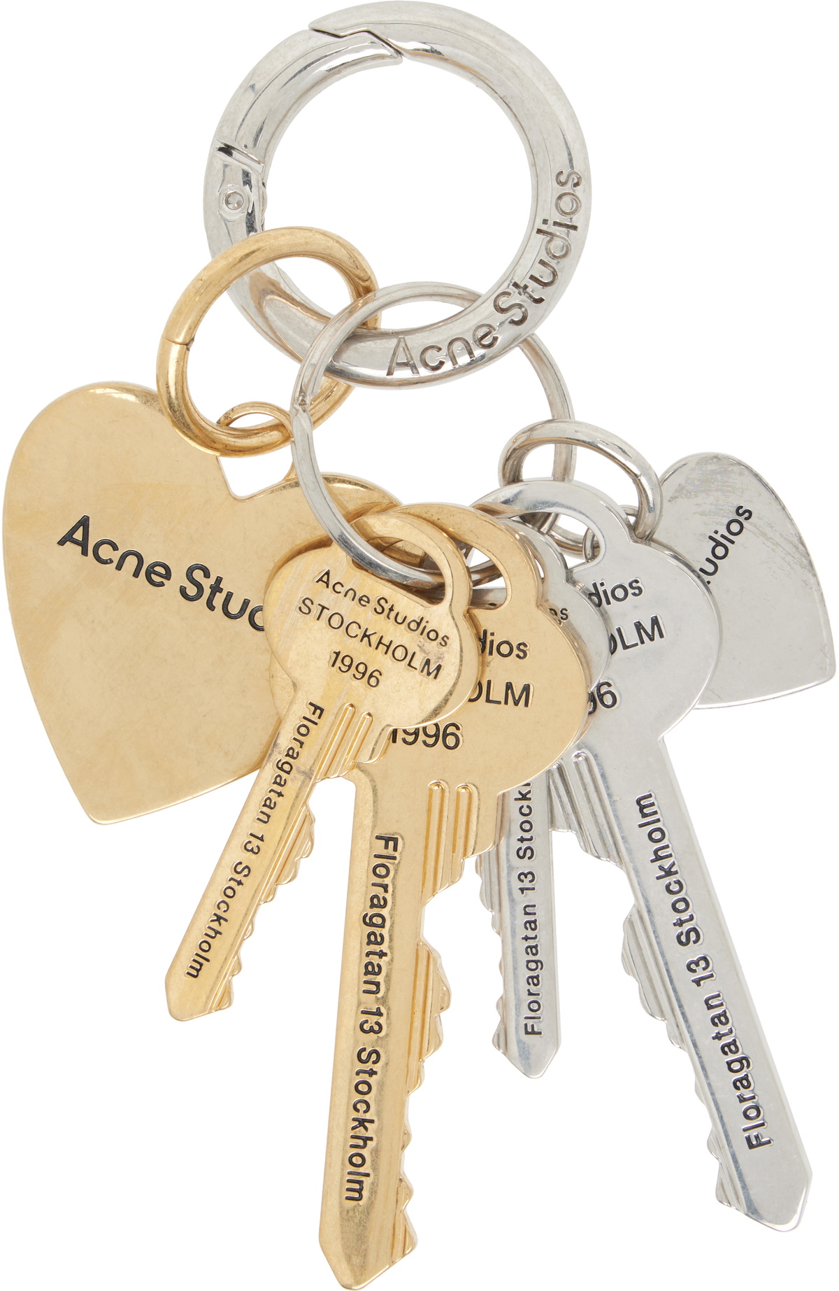 Acne Studios Charm Keychain Acne Studios