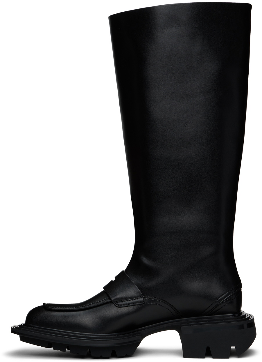untitlab® Black Reel Ring Boots