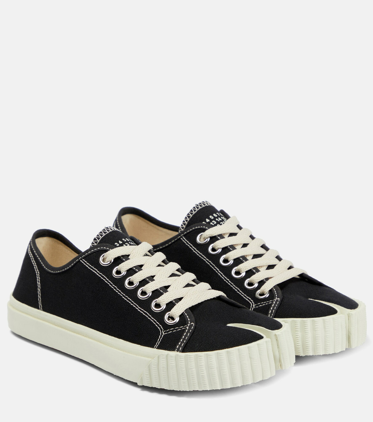 Maison Margiela - Tabi canvas sneakers Maison Margiela