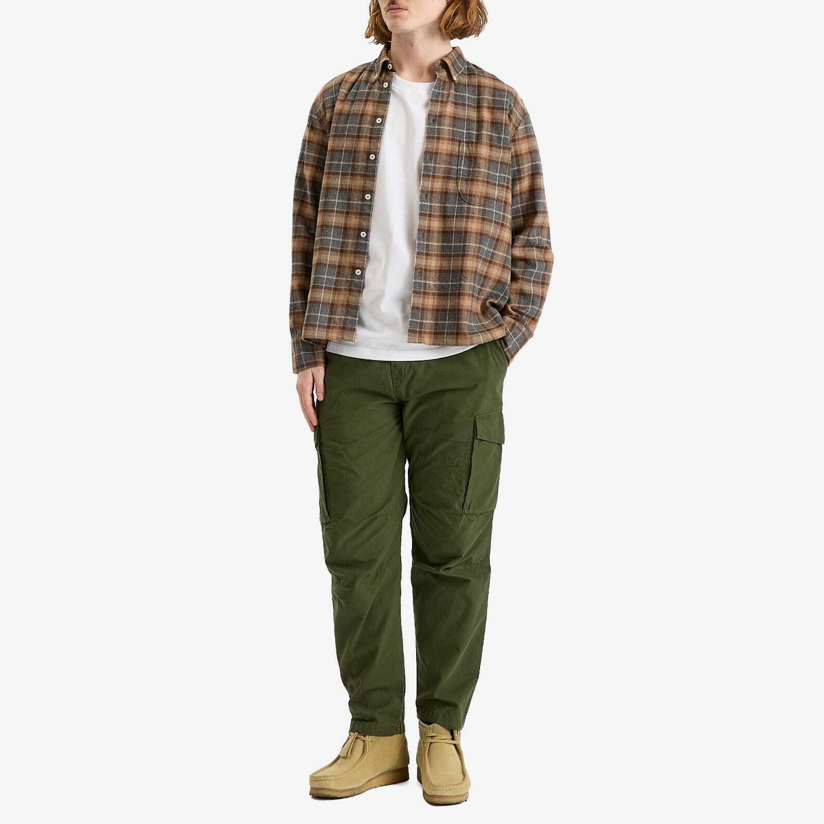 Edwin Men's Sentinel Cargo Pants in Riffle Green Edwin
