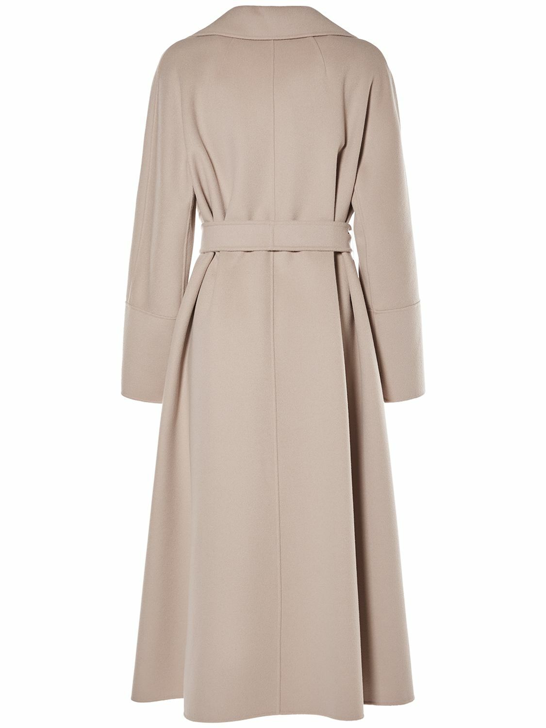 'S MAX MARA Elisa Belted Wool Long Coat S Max Mara