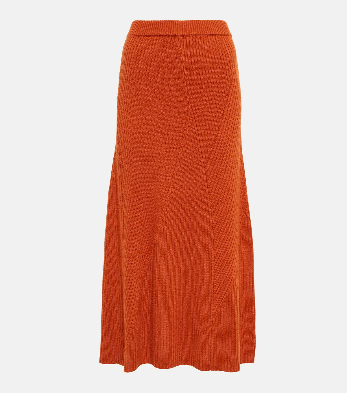 Joseph - Cotton, wool and cashmere maxi skirt Joseph