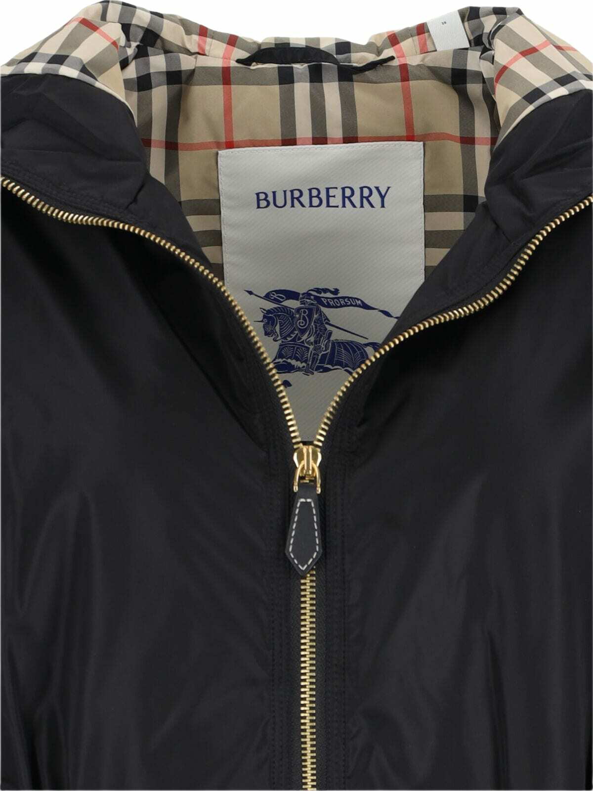 Burberry check Zip Jacket Burberry