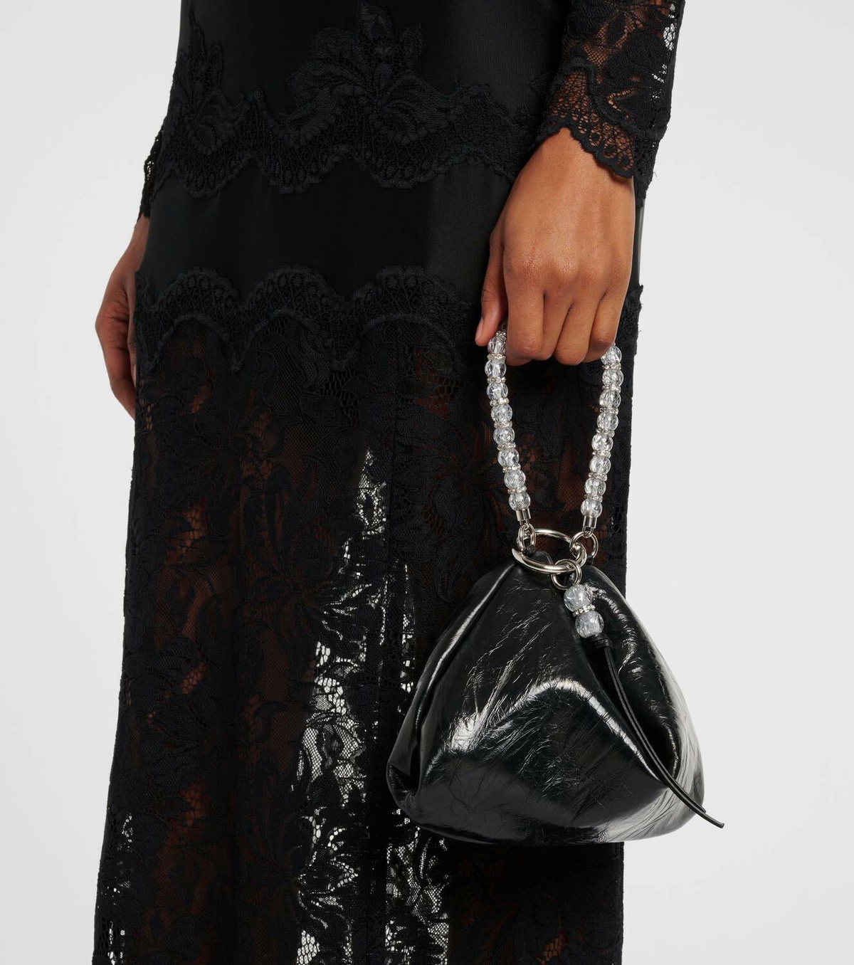 Jimmy Choo Callie Small leather shoulder bag Jimmy Choo