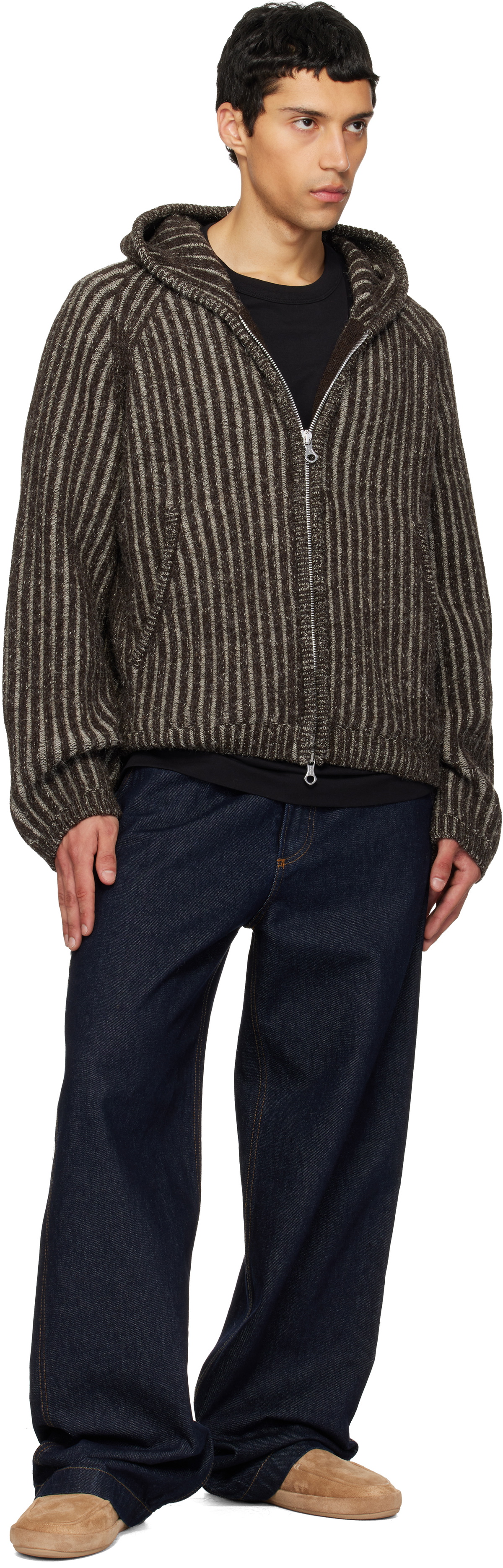 Marsèll Tan Scatopelle Suede Loafers Marsèll