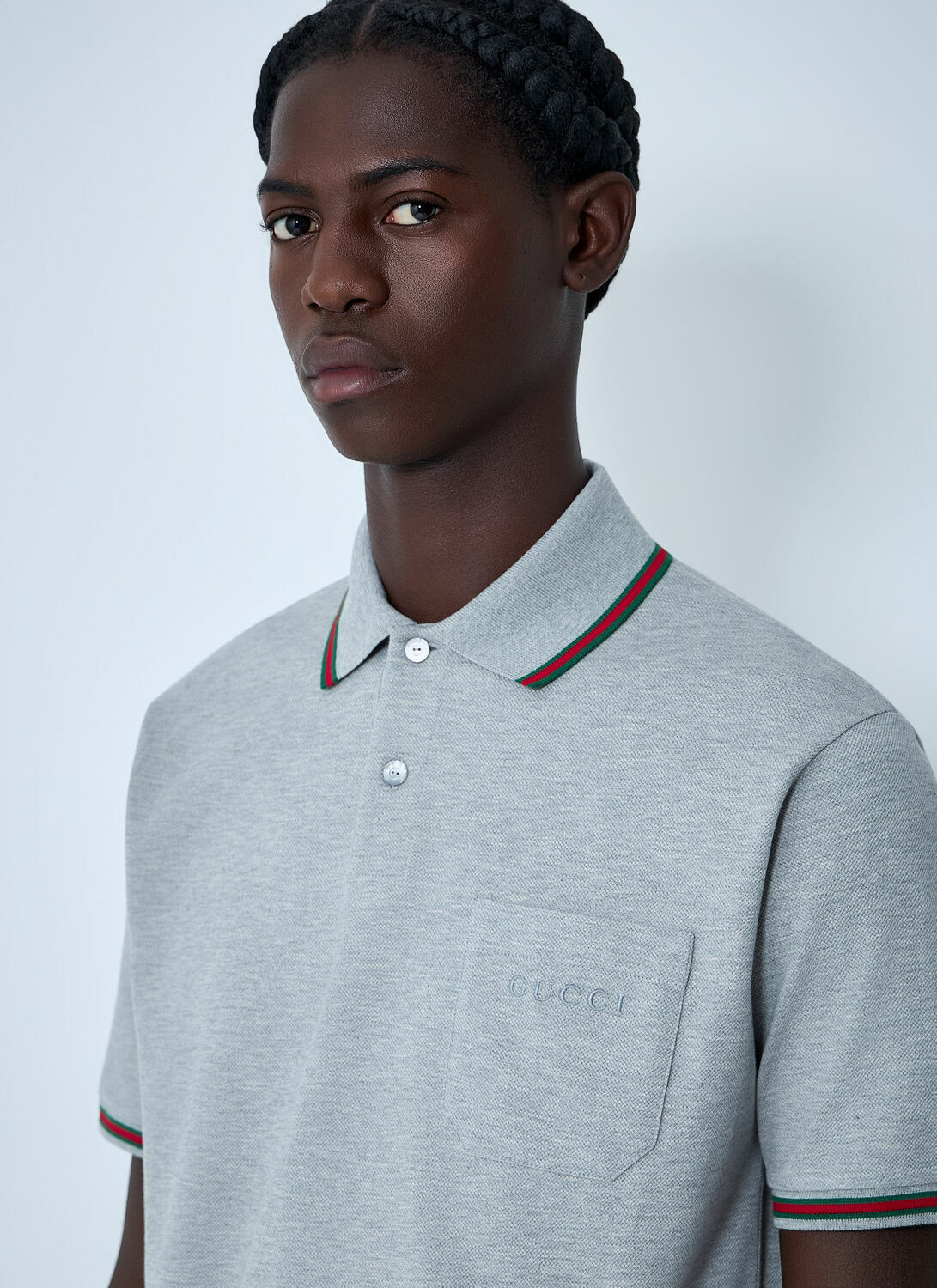 Gucci Logo Motif Polo Shirt Gucci