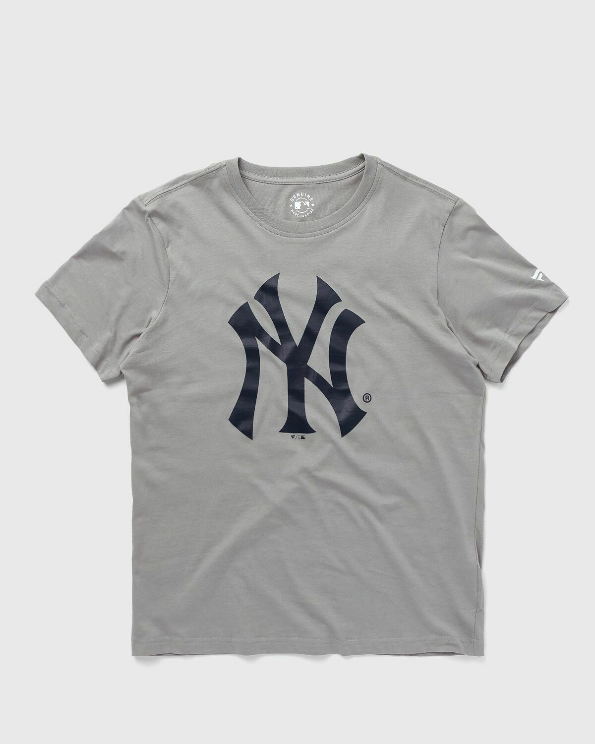 Fanatics Mlb New York Yankees Primary Logo Graphic Tee Grey - Mens ...
