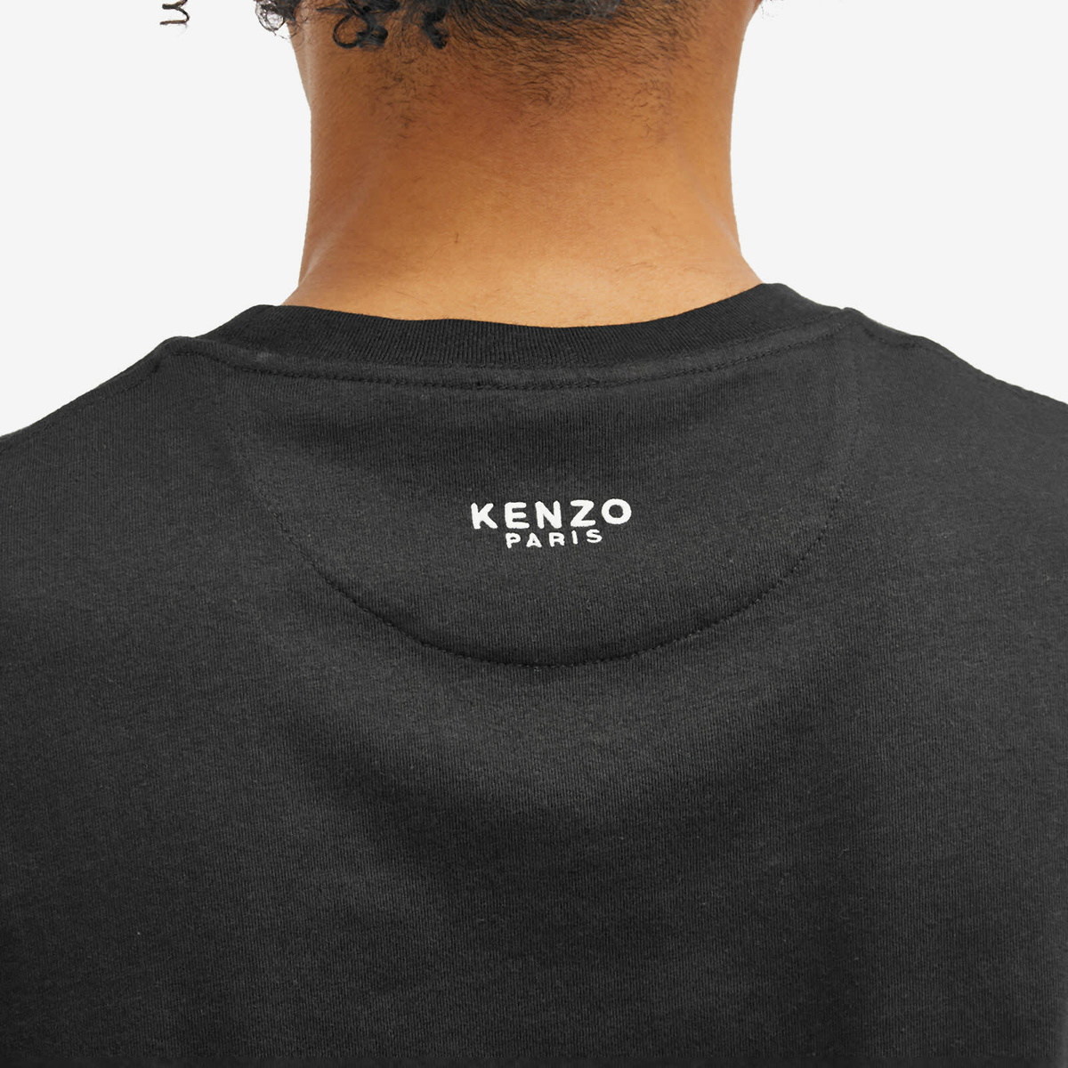 Kenzo Men's Embroidered Tiger T-Shirt in Black Kenzo