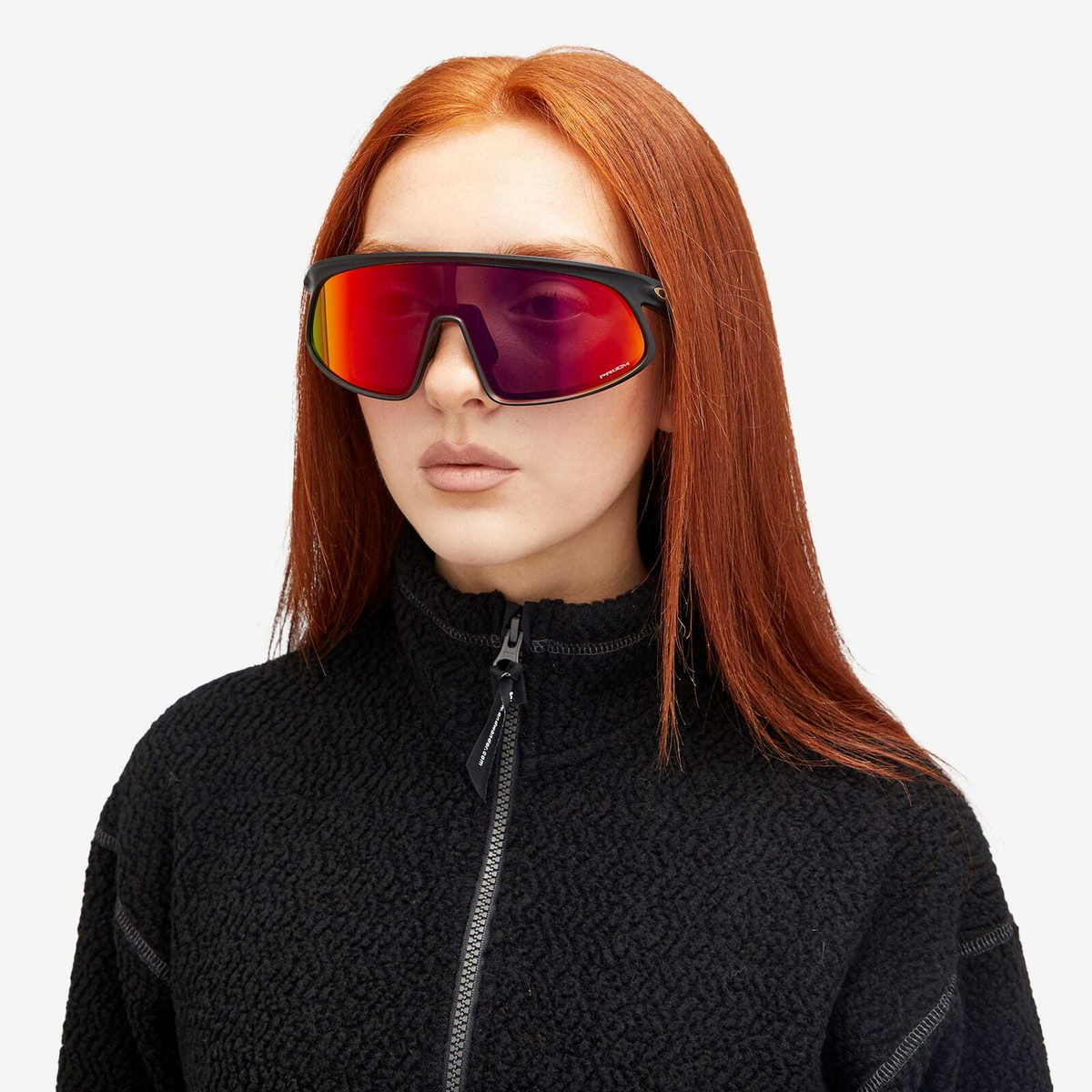 Oakley RSLV Sunglasses in Matte Black/Prizm Road Oakley