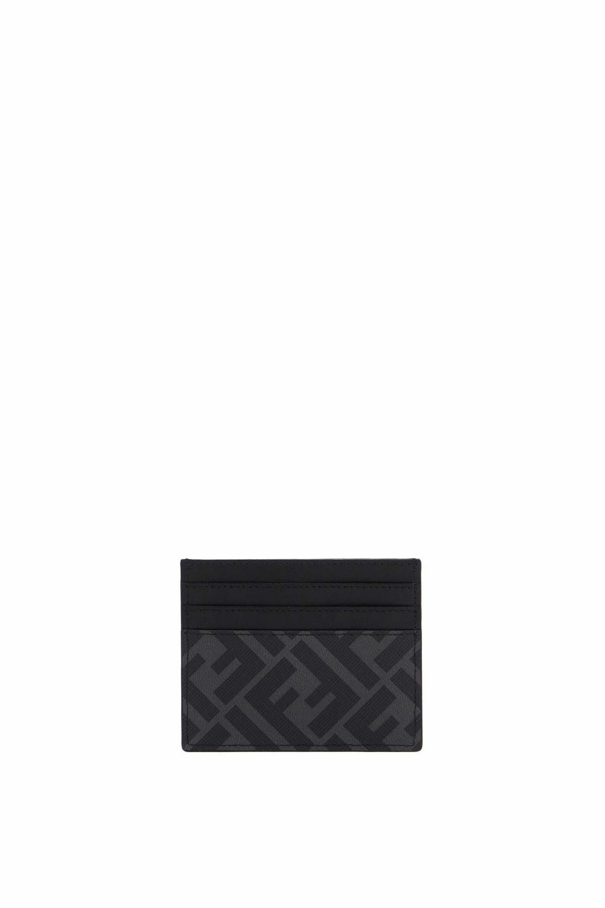 FENDI fendi diagonal card Black Fendi