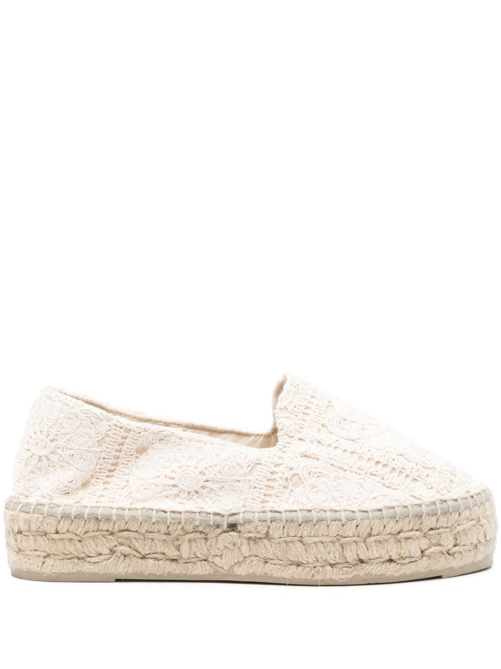 MANEBI - Yucatán Crochet Cotton Espadrilles Manebi