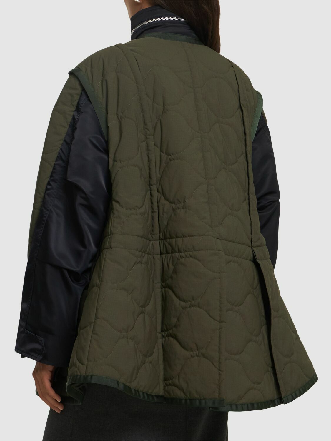 SACAI Quilted Rip Stop Jacket Sacai