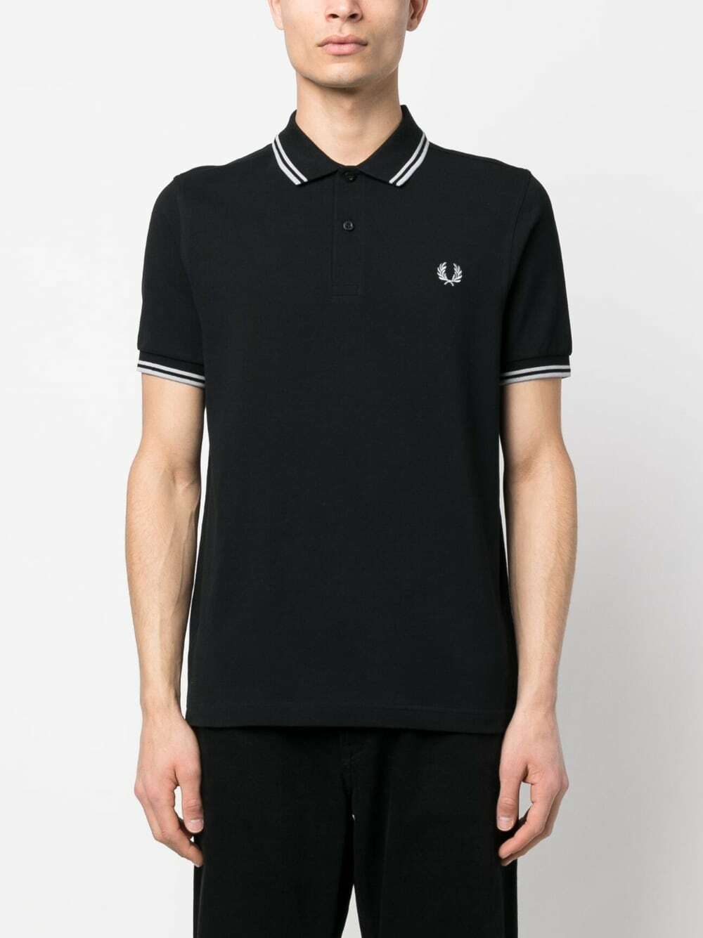 FRED PERRY - Logo Cotton Polo Shirt Fred Perry