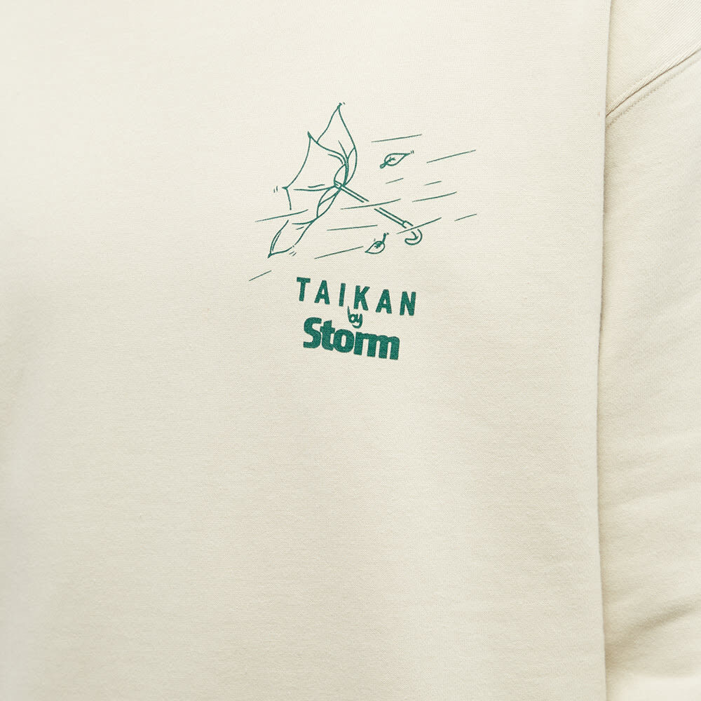 Taikan Men's by Storm Crew Sweat in Foam Cream Taikan