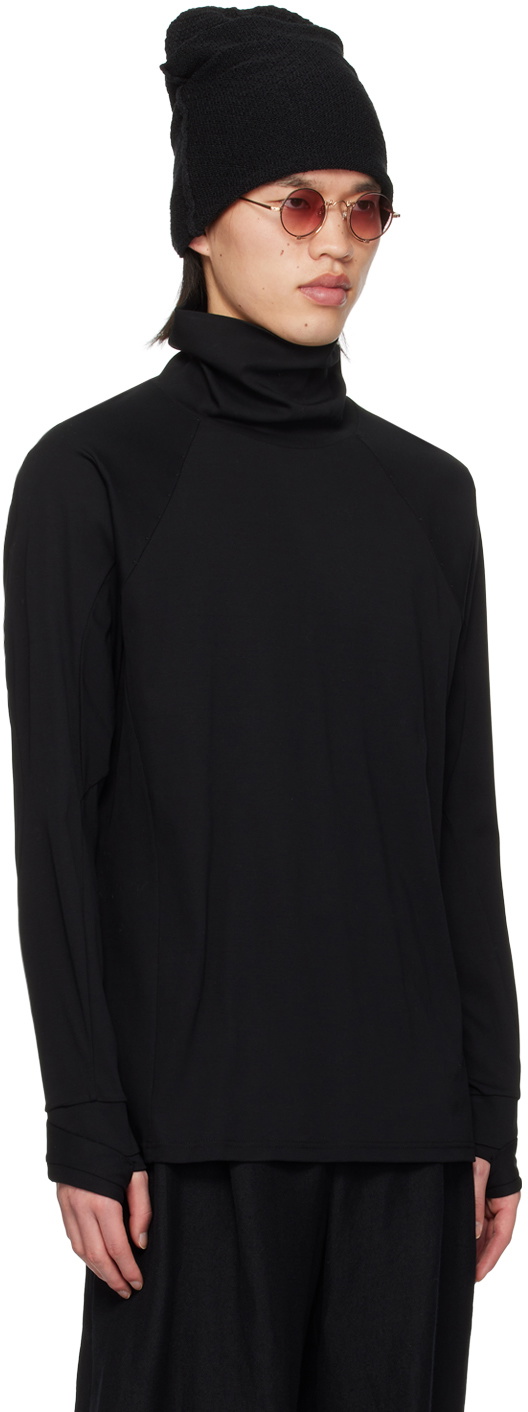 DEVOA Black Long Sleeve Turtleneck DEVOA