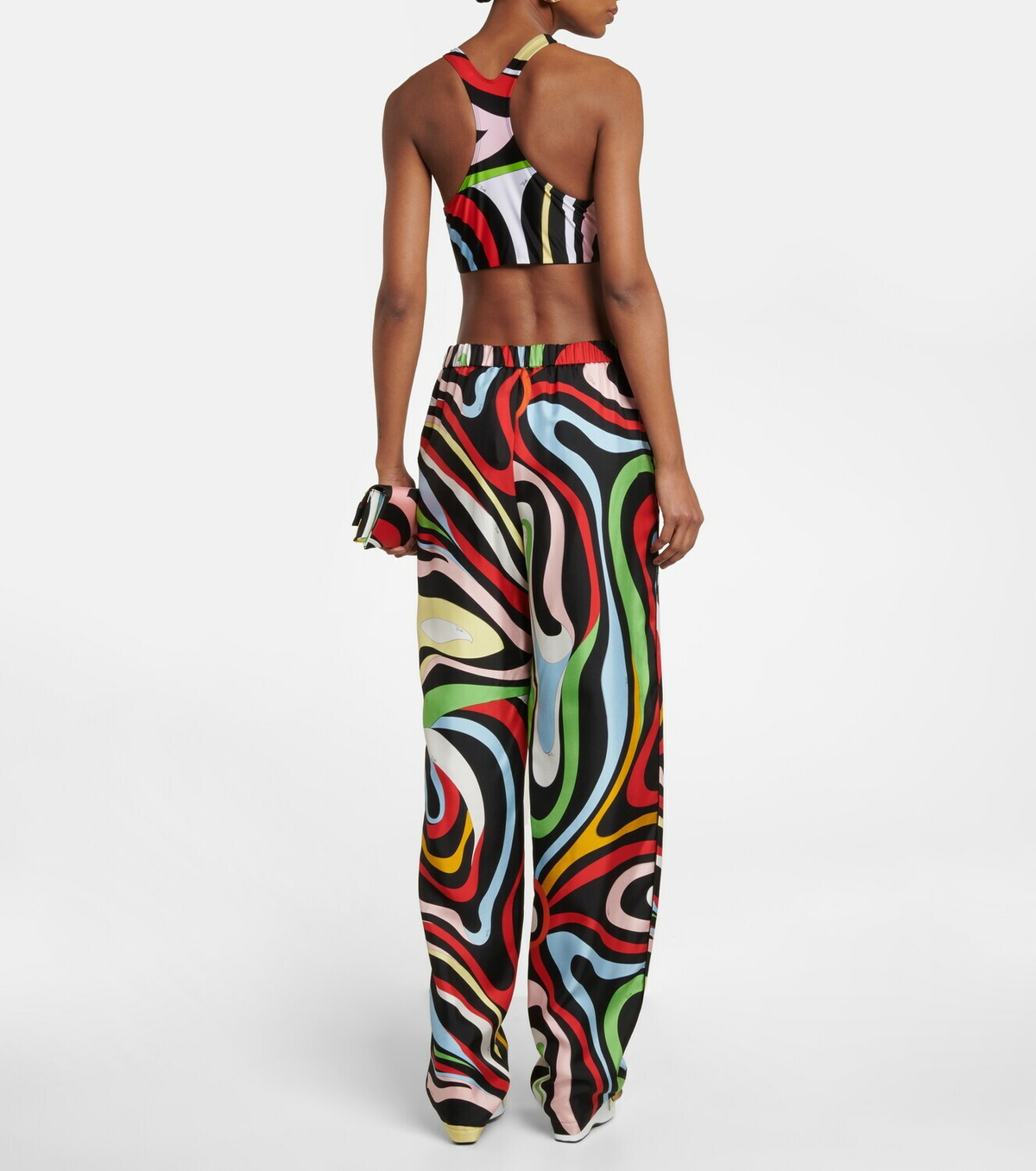 Pucci - Printed cropped tank top Emilio Pucci