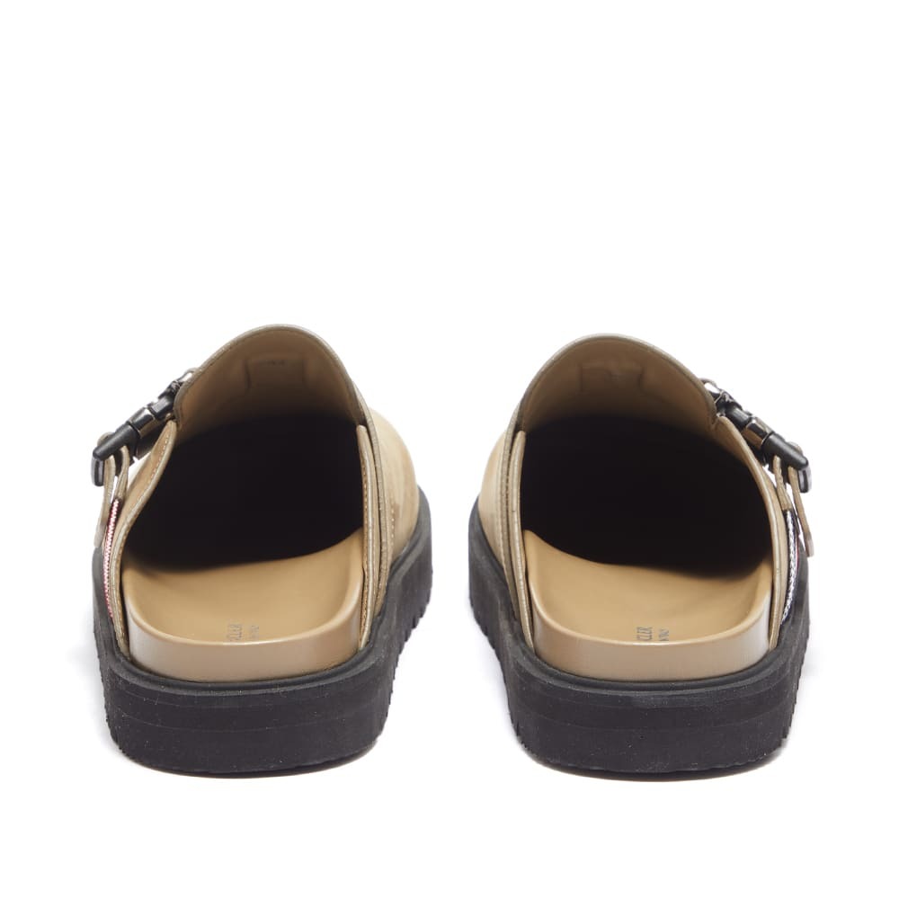 Moncler Men's Mon Mule Slip On Mule in Brown Moncler