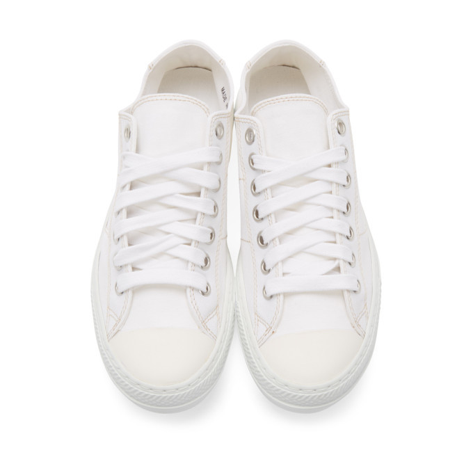 Maison Margiela White Stereotype Sneakers Maison Margiela