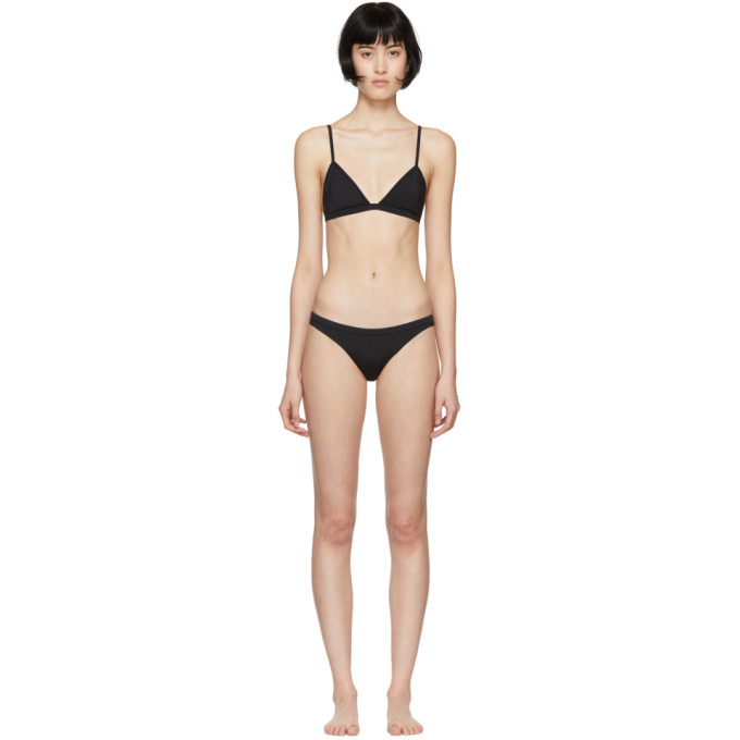 Haight Black Taping Triangle Bikini Haight