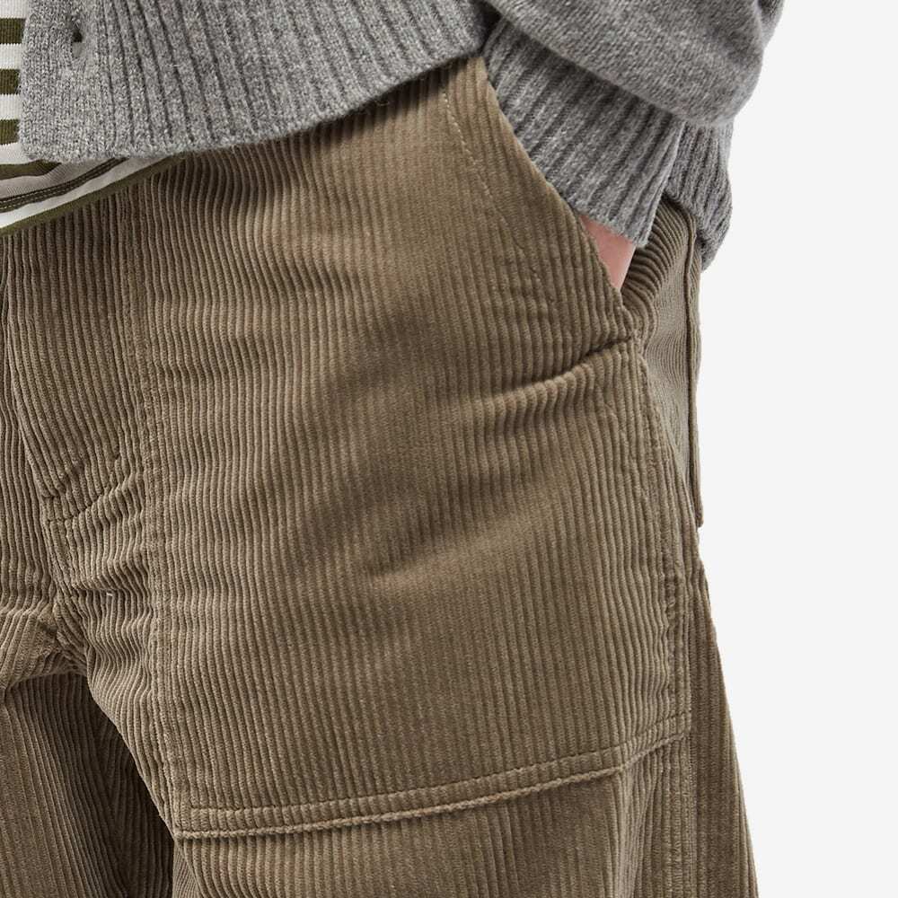 Garbstore Men's Cord Ruffle Pant in Stone Garbstore