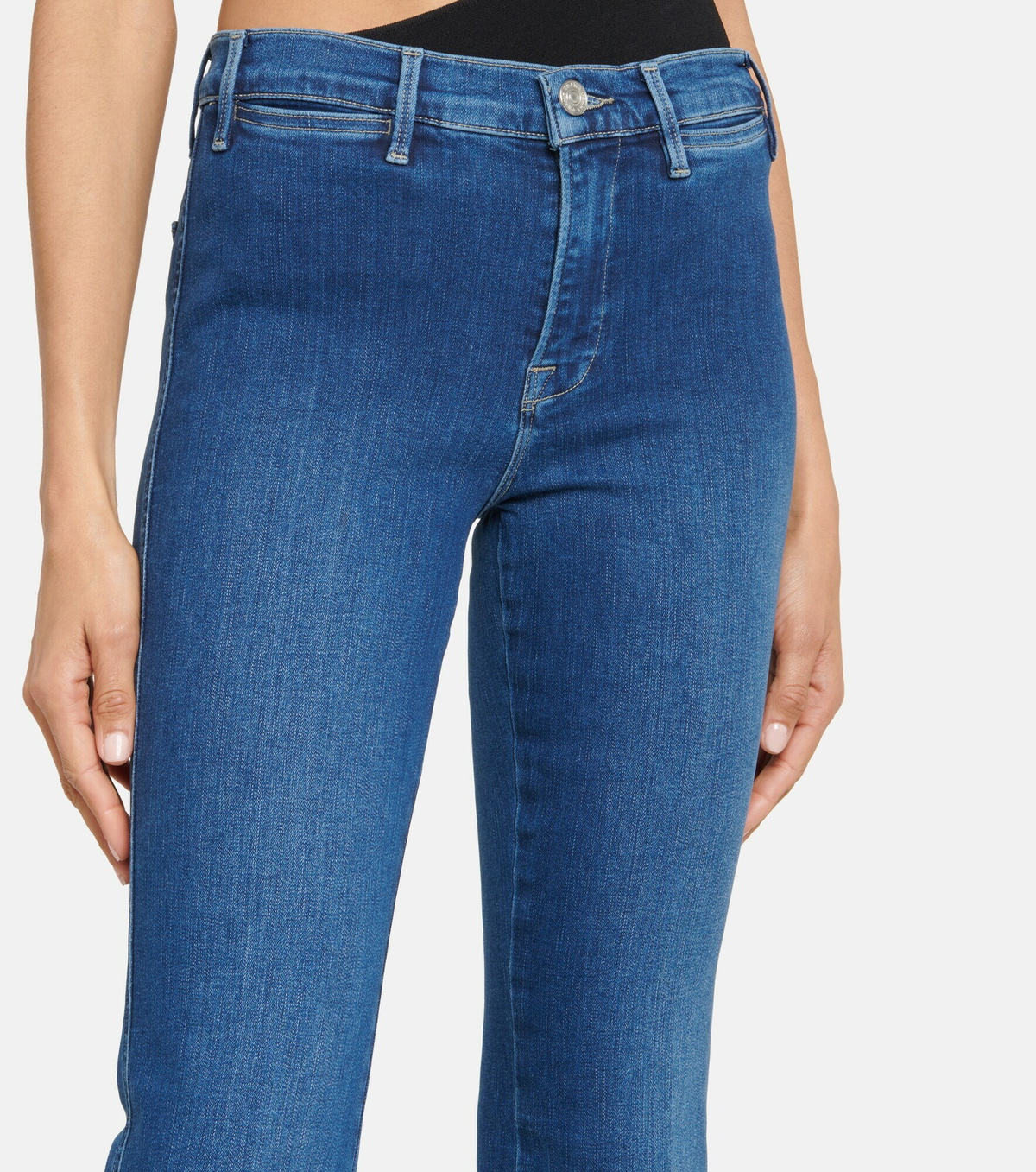 Frame - Le High Flare high-rise jeans Frame Denim