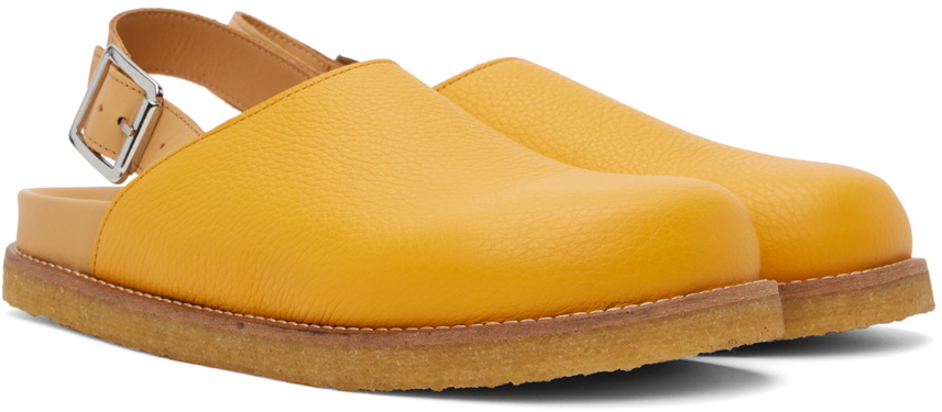 VINNY’s Yellow Strapped Mules VINNYs
