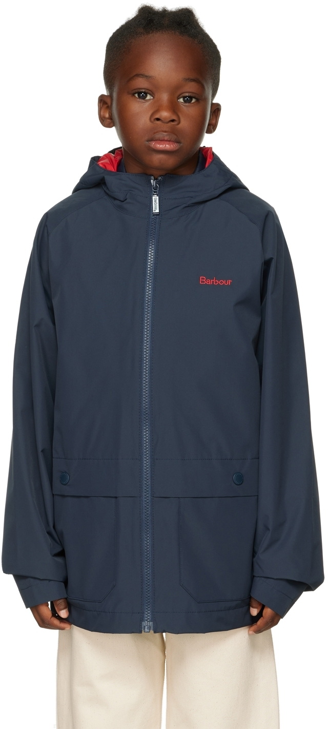 Barbour Kids Navy Begral Jacket Barbour