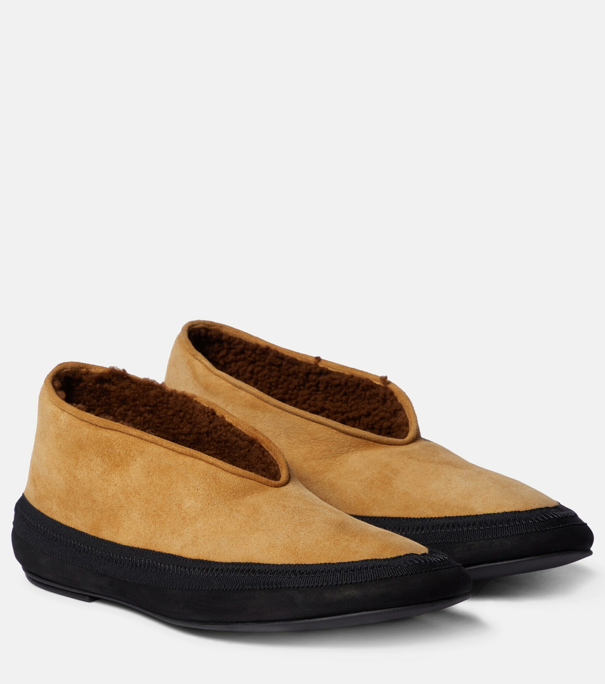 The Row - Fairy shearling-lined flats The Row