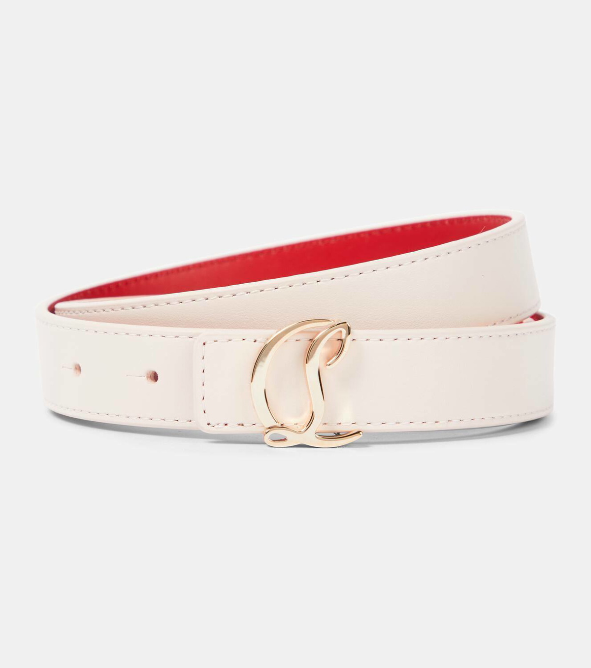 Christian Louboutin CL Logo leather belt Christian Louboutin