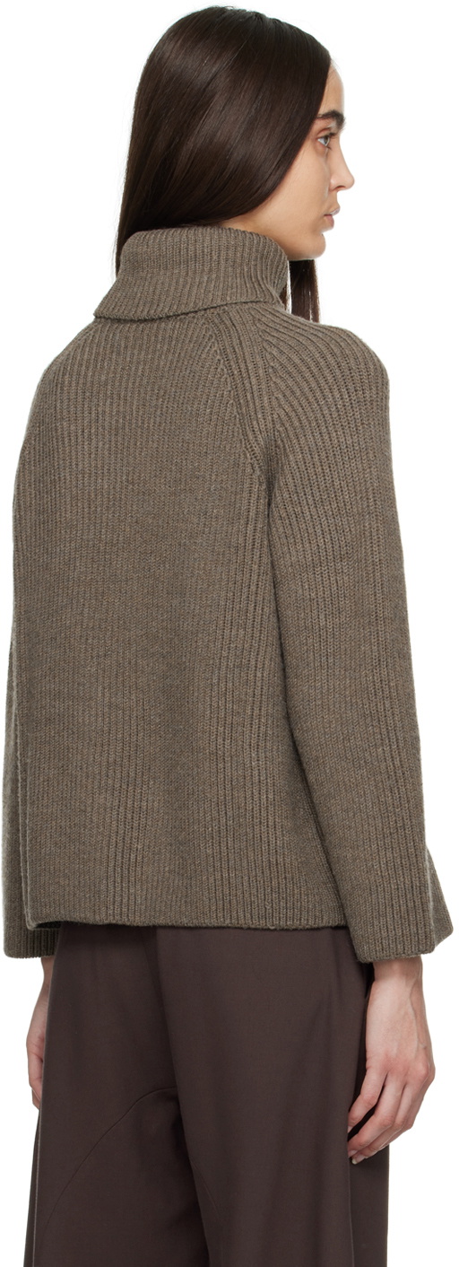 Mark Kenly Domino Tan Studio Brown Karlotta Turtleneck Mark Kenly ...
