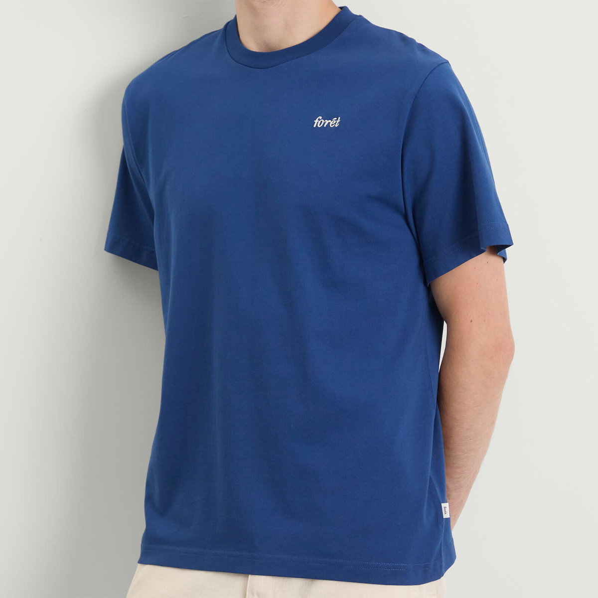 Foret Men's Fin T-Shirt in Blue Foret