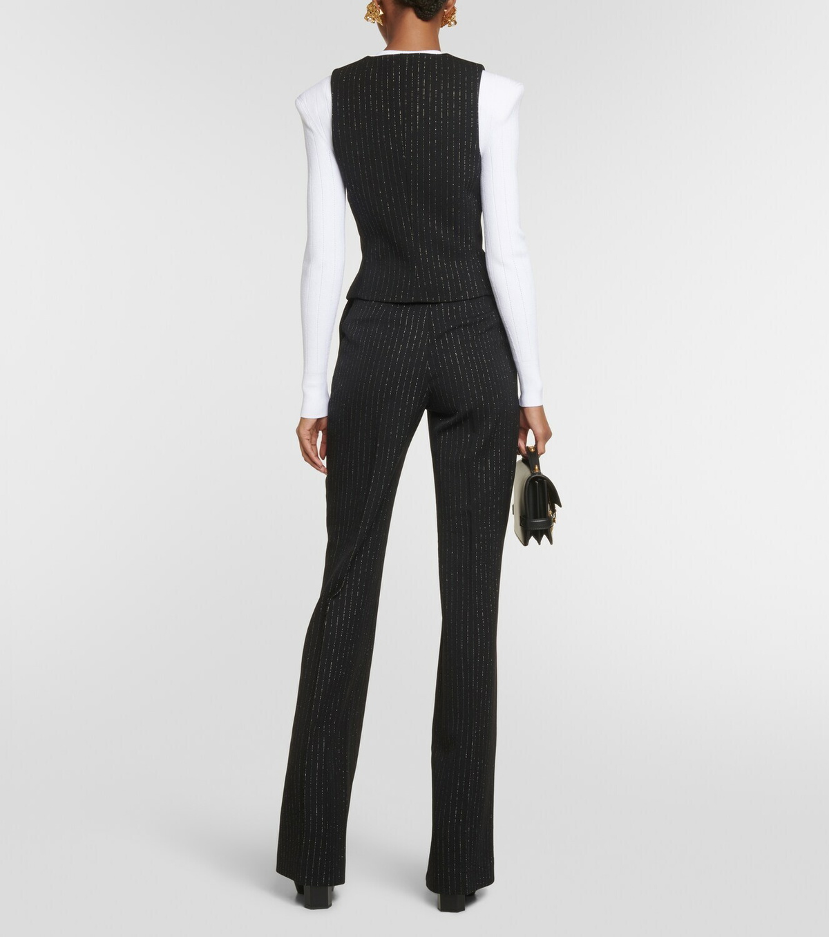 Balmain Chalkstripe wool vest Balmain