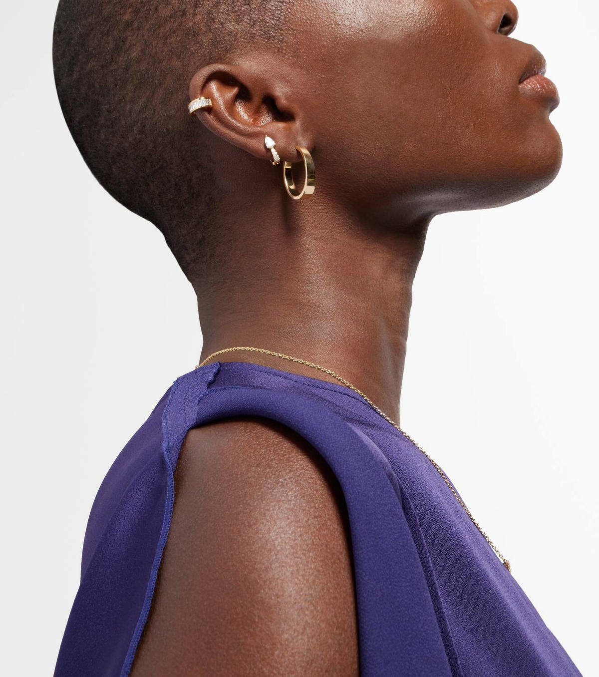 Anita Ko Meryl 18kt yellow gold hoop earrings Anita Ko