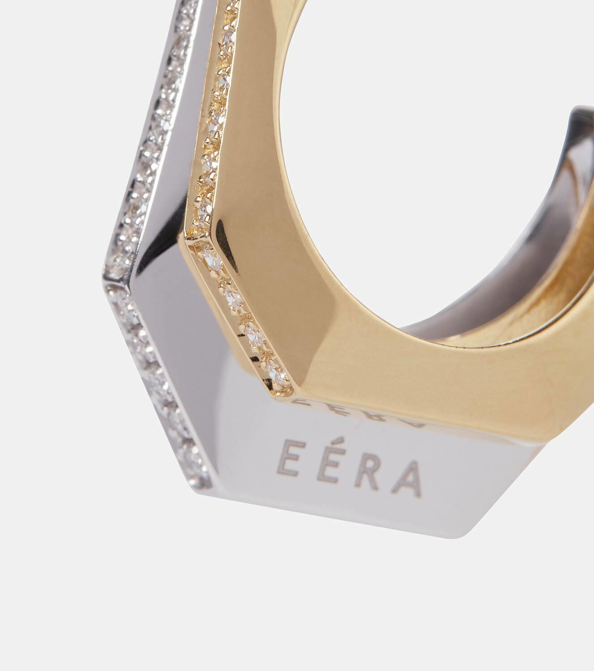 Eéra Sabrina 18kt gold single earring with diamonds EÉRA