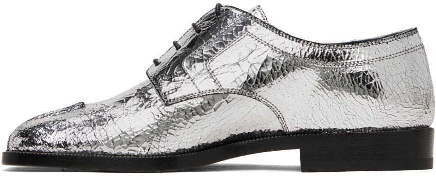 Maison Margiela Silver Tabi Derbys Maison Margiela