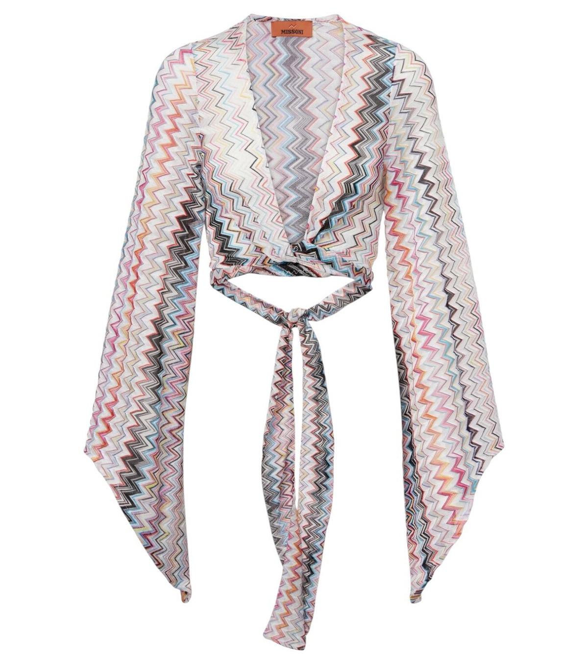 Missoni Zigzag cropped blouse Missoni