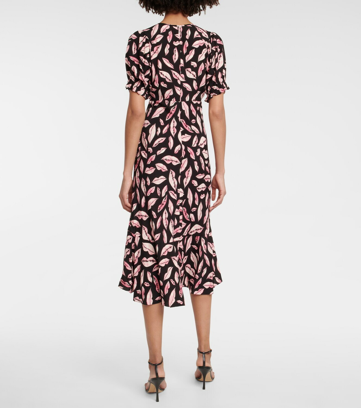 Diane von Furstenberg - Abigail printed wrap midi dress Diane von Furstenberg