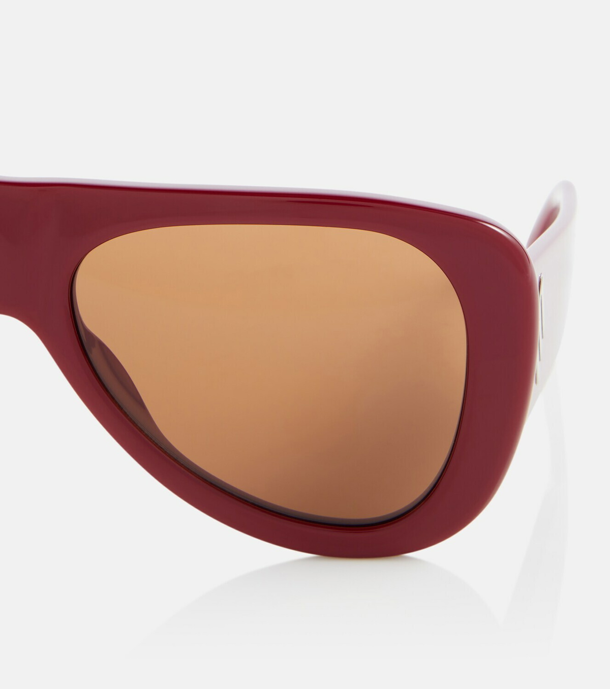 The Attico x Linda Farrow Edie aviator sunglasses The Attico