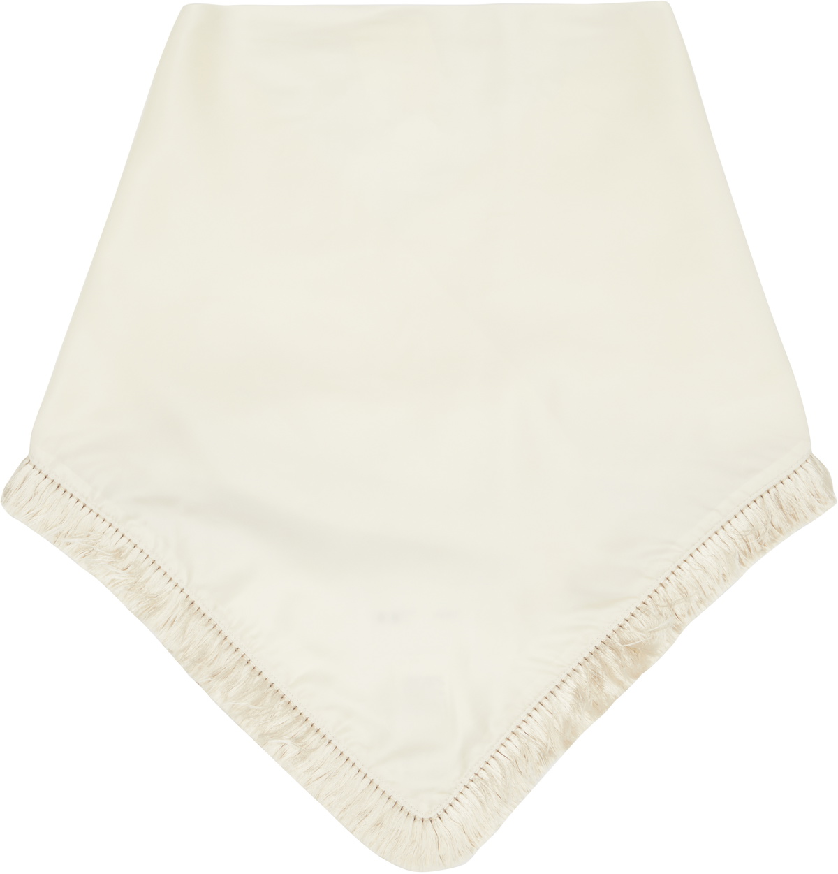 Toga Pulla Off-White Fringe Scarf Toga Pulla