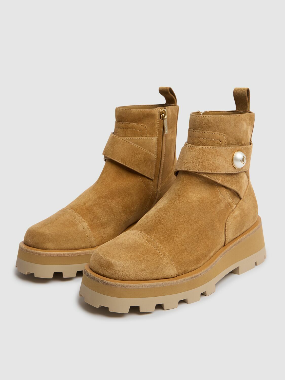 JIMMY CHOO 40mm Meena Suede Ankle Boots Jimmy Choo