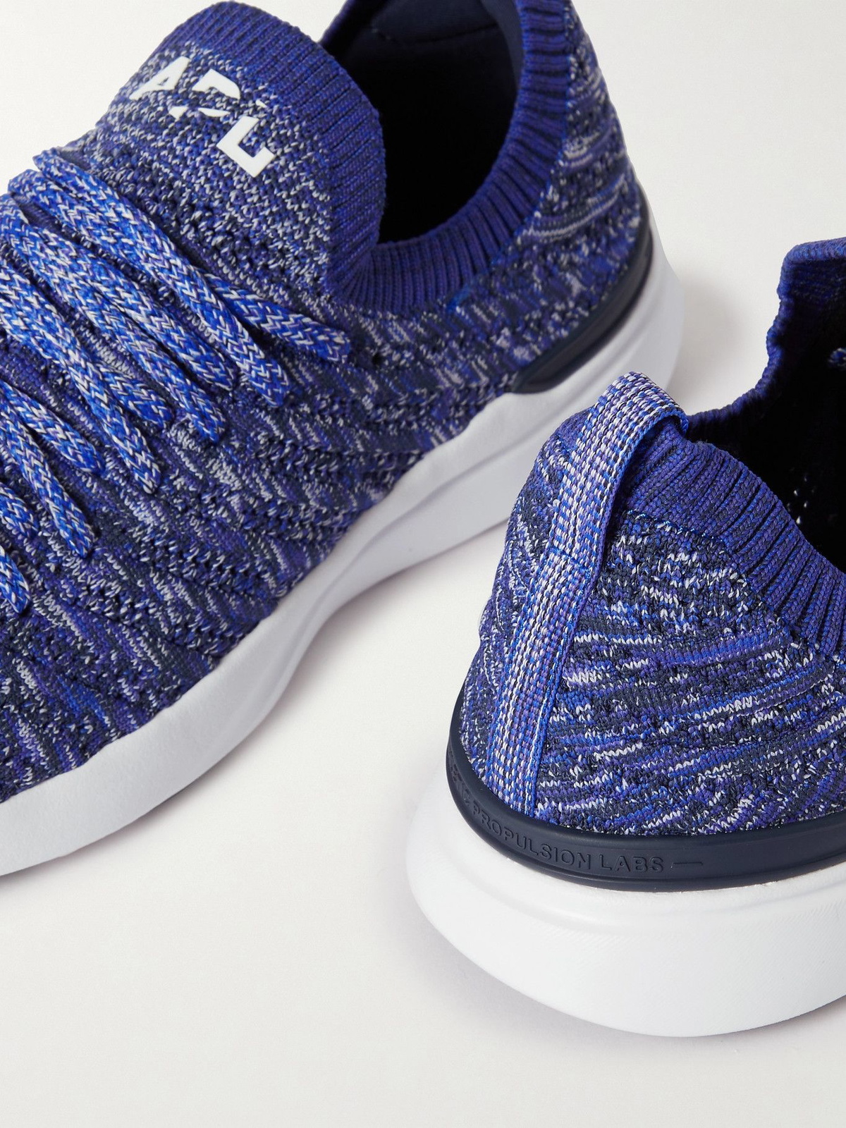APL Athletic Propulsion Labs - TechLoom Wave Running Sneakers - Blue ...