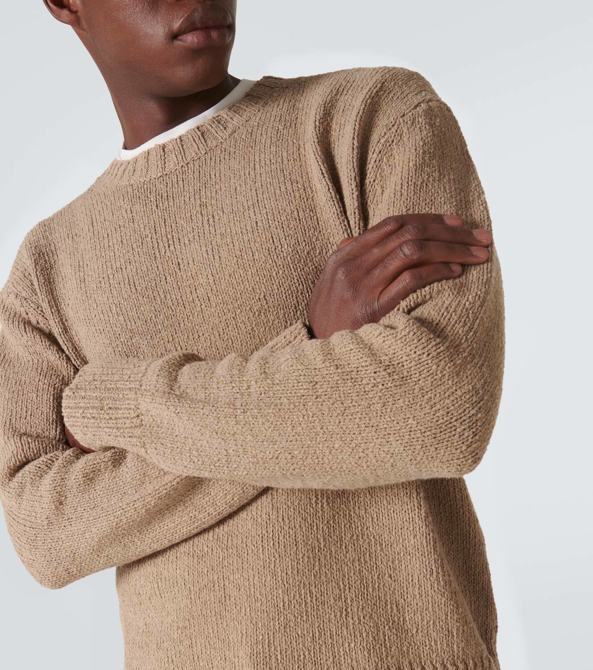 Frame Ribbed-knit cotton sweater Frame Denim