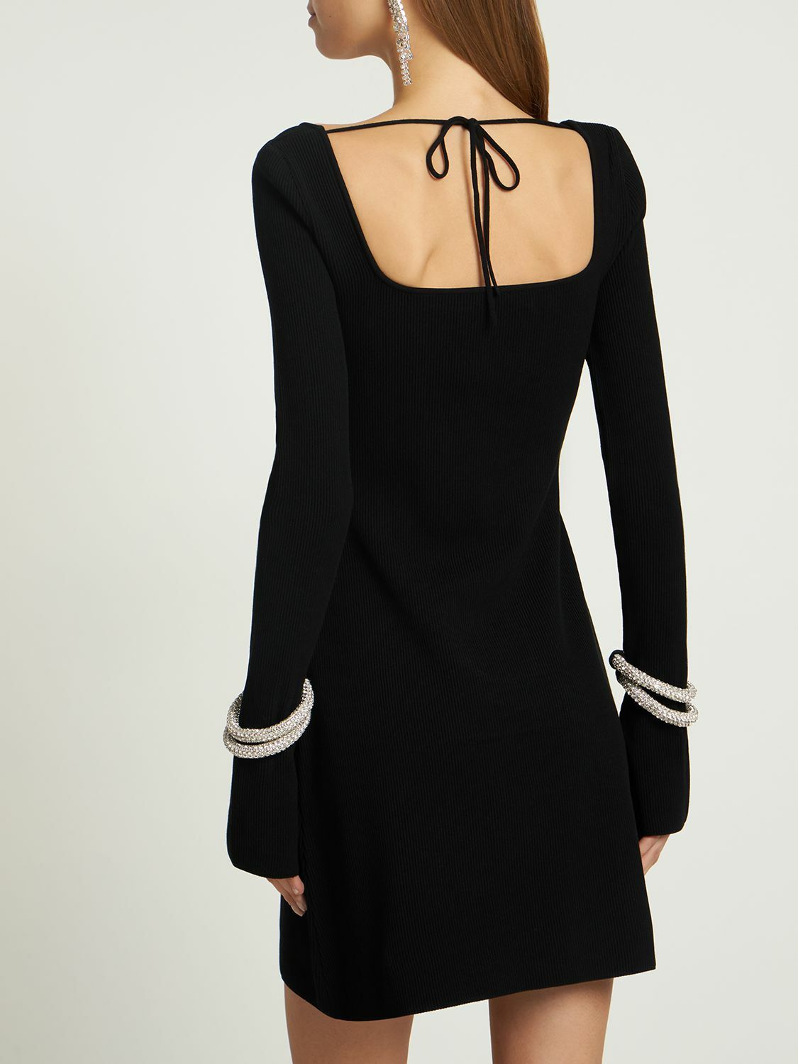 MACH & MACH - Embellished Bracelet Mini Dress MACH & MACH