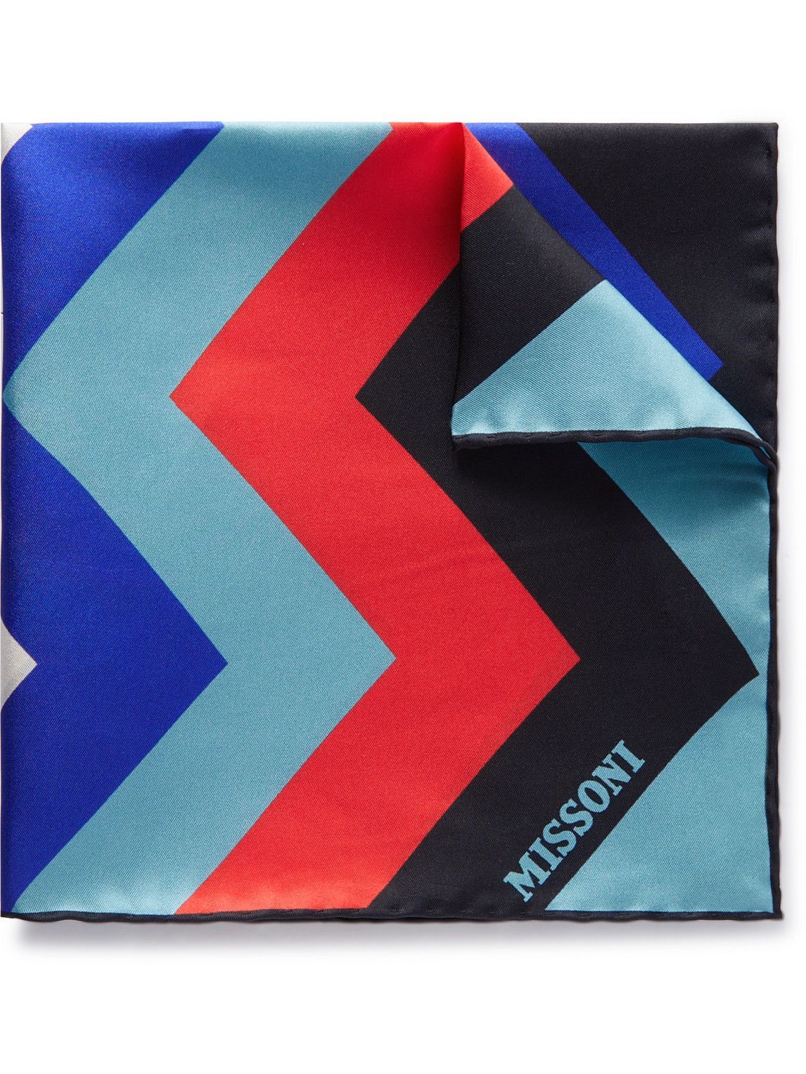 Missoni - Printed Silk Pocket Square Missoni
