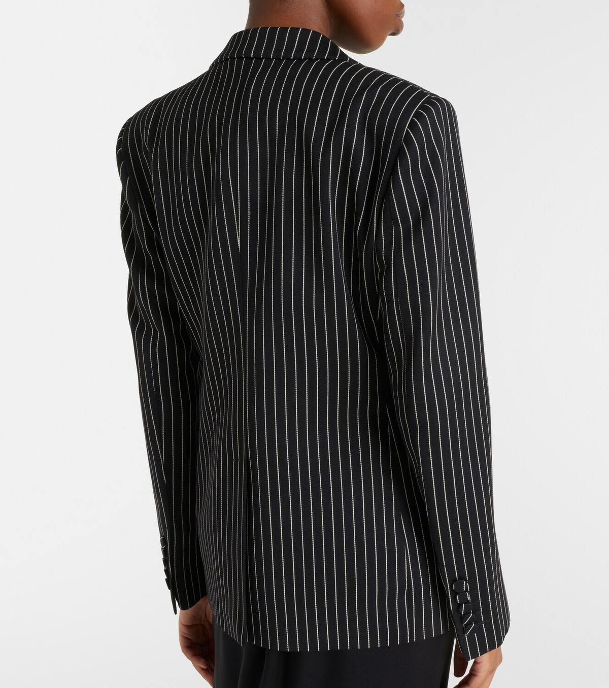 Tom Ford Pinstripe wool and cotton blazer TOM FORD