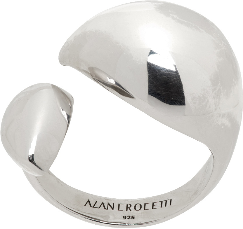 Alan Crocetti Silver Blown Alien Ring Alan Crocetti