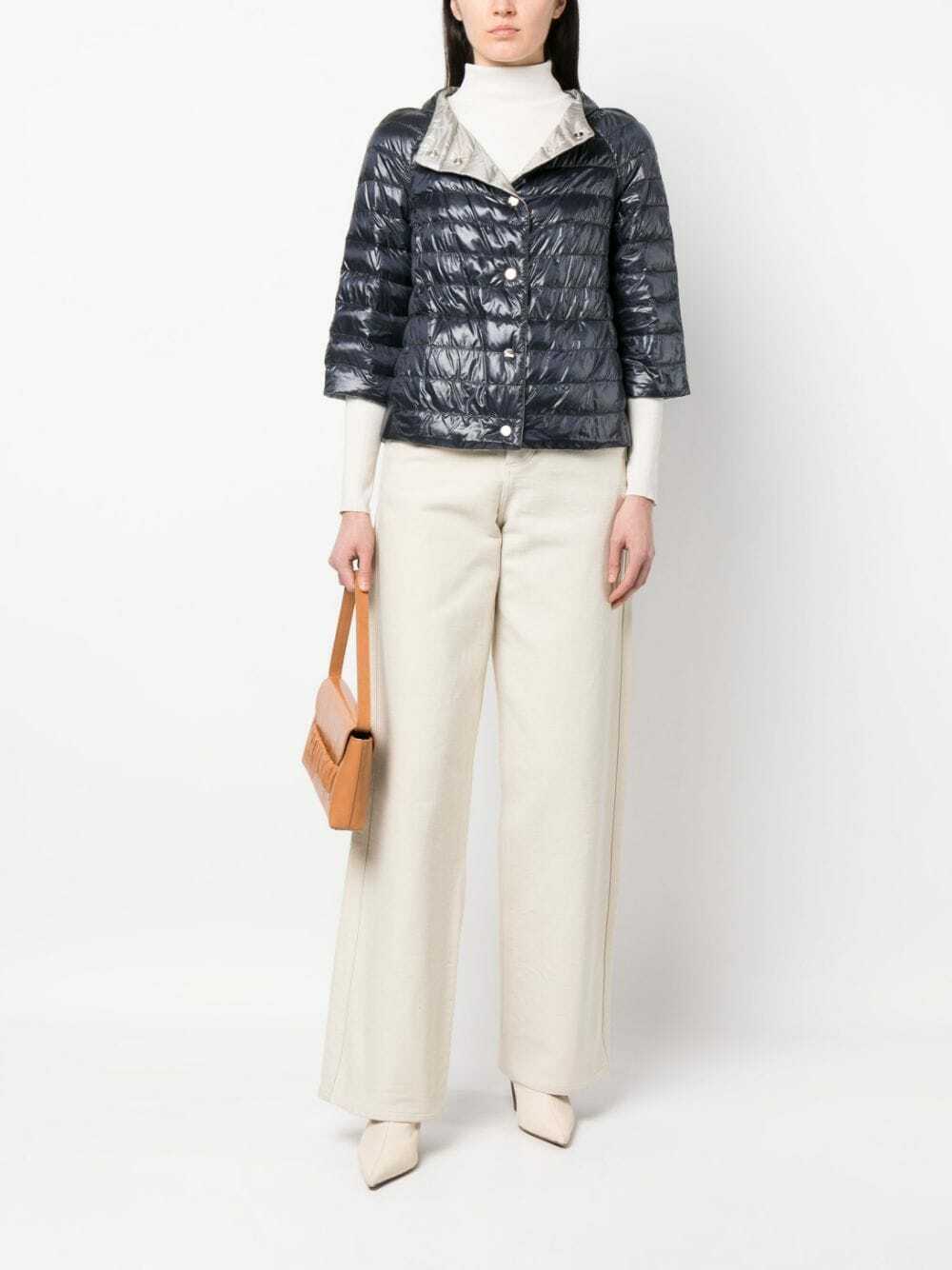 HERNO - Reversible Nylon Ultralight Cape Herno