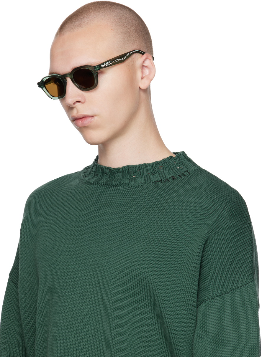 AKILA Green Afield Out Edition Logos Sunglasses AKILA