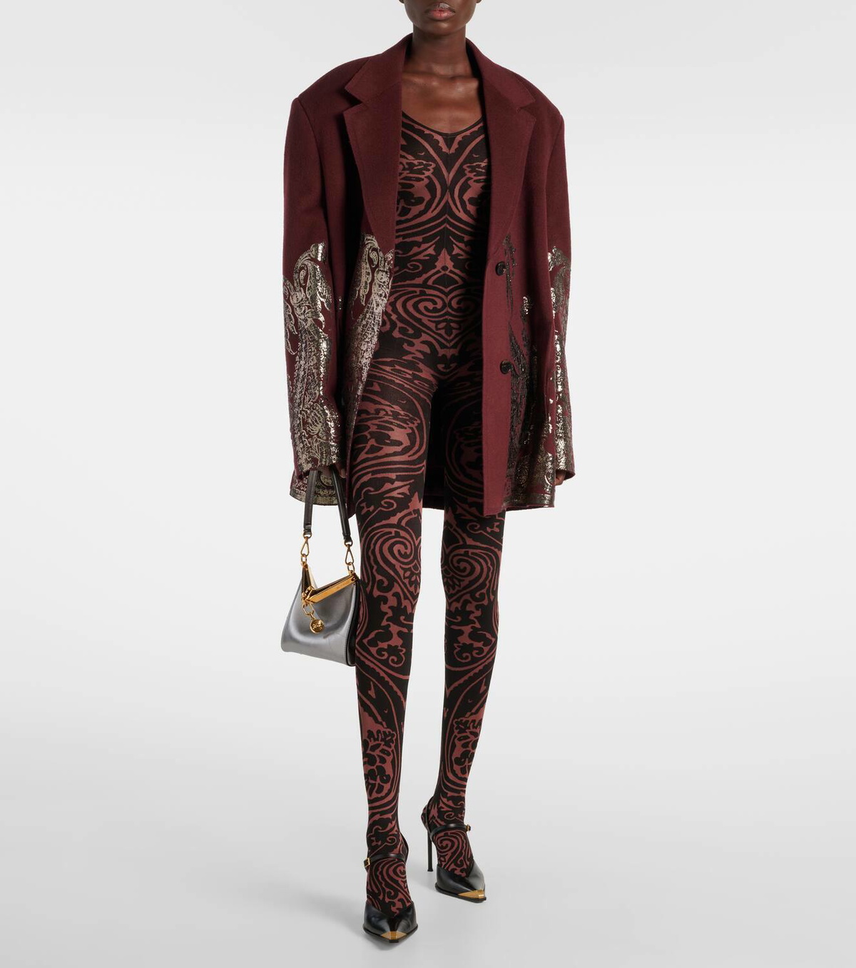 Wolford x Etro Tattoo paisley catsuit Wolford Wolford x Etro Tattoo paisley catsuit Wolford